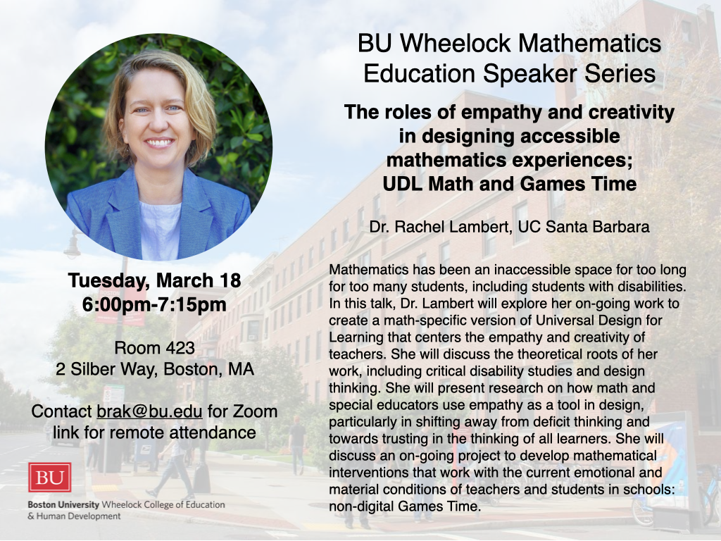 Speaking Events – mathematizing4all